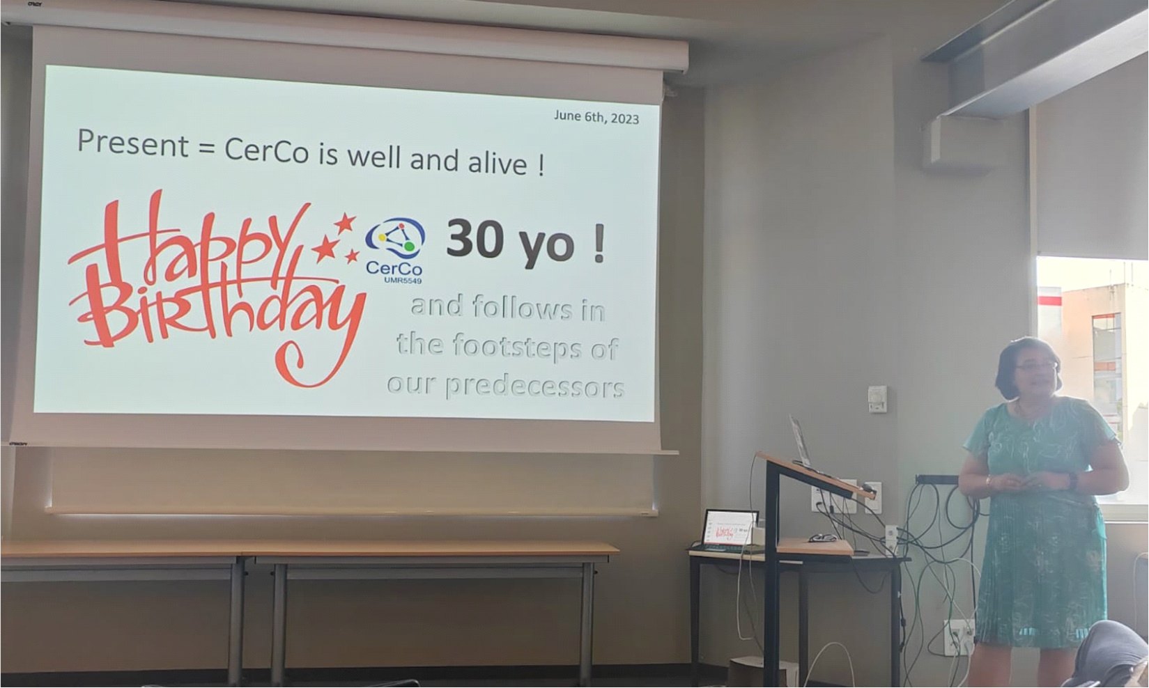 Le CerCo a fêté ses 30 ans le 6 juin! - CerCo